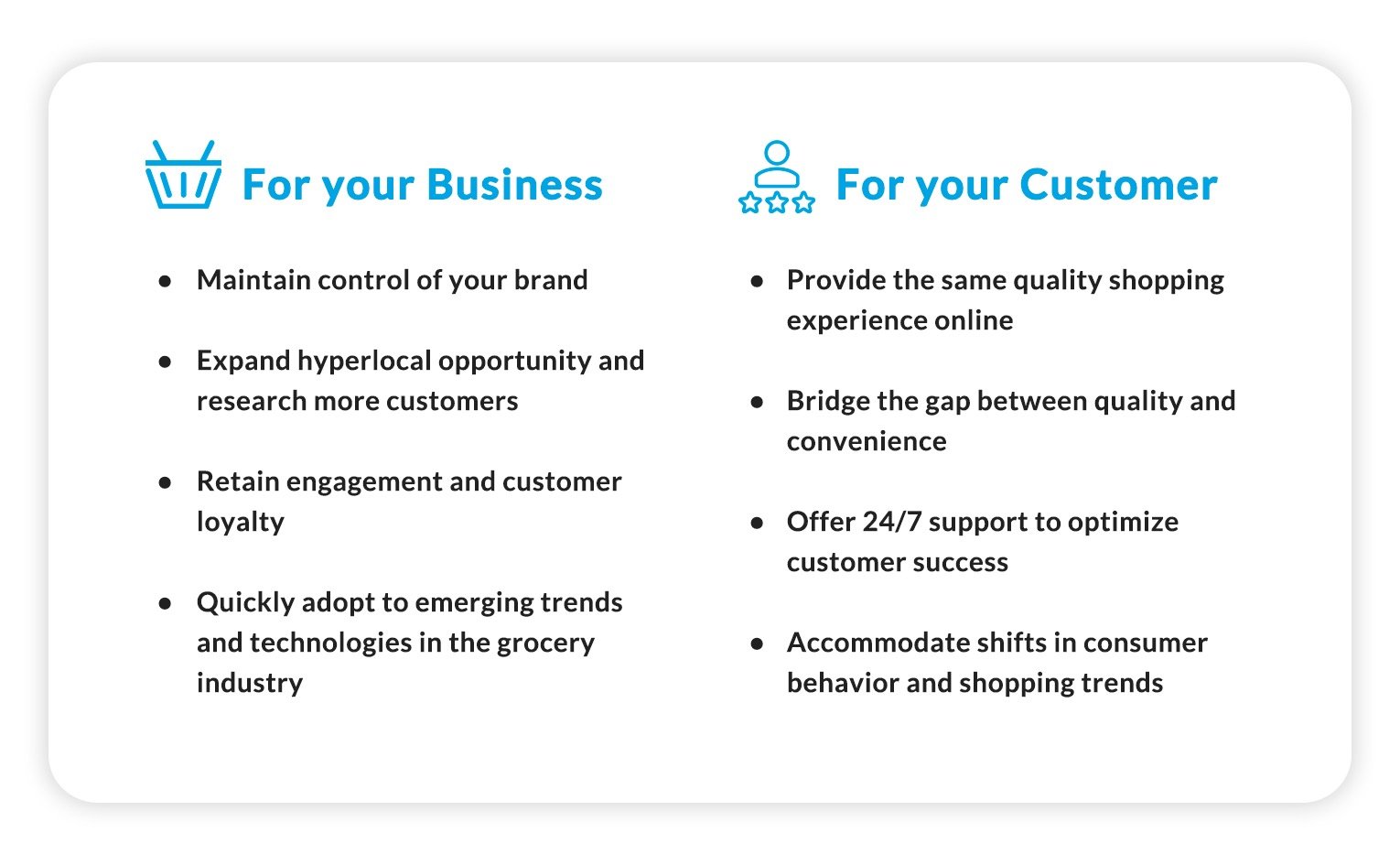 6 benefits of grocery ecommerce