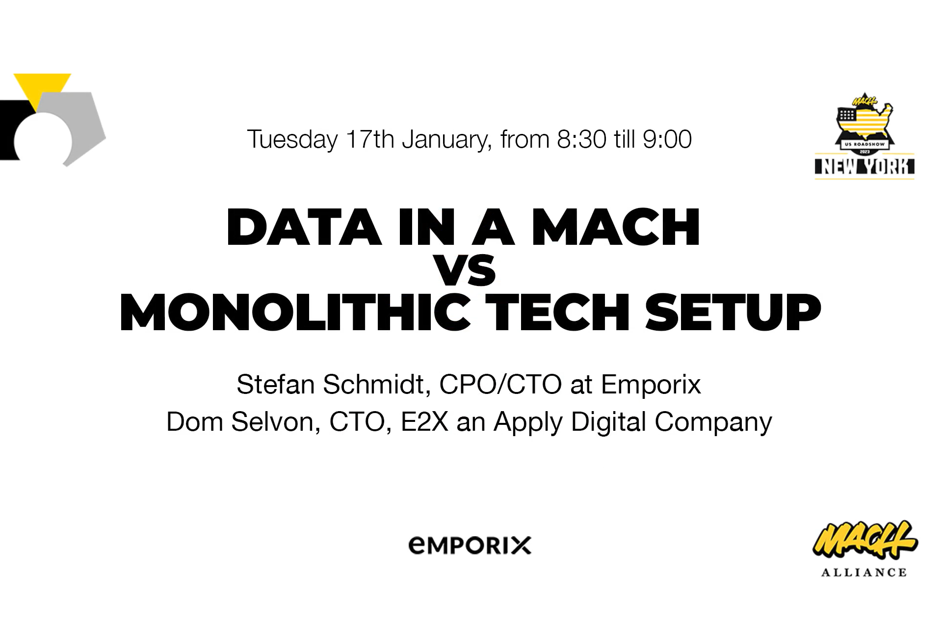 Making the most of commerce data using a composable versus a monolithic ...